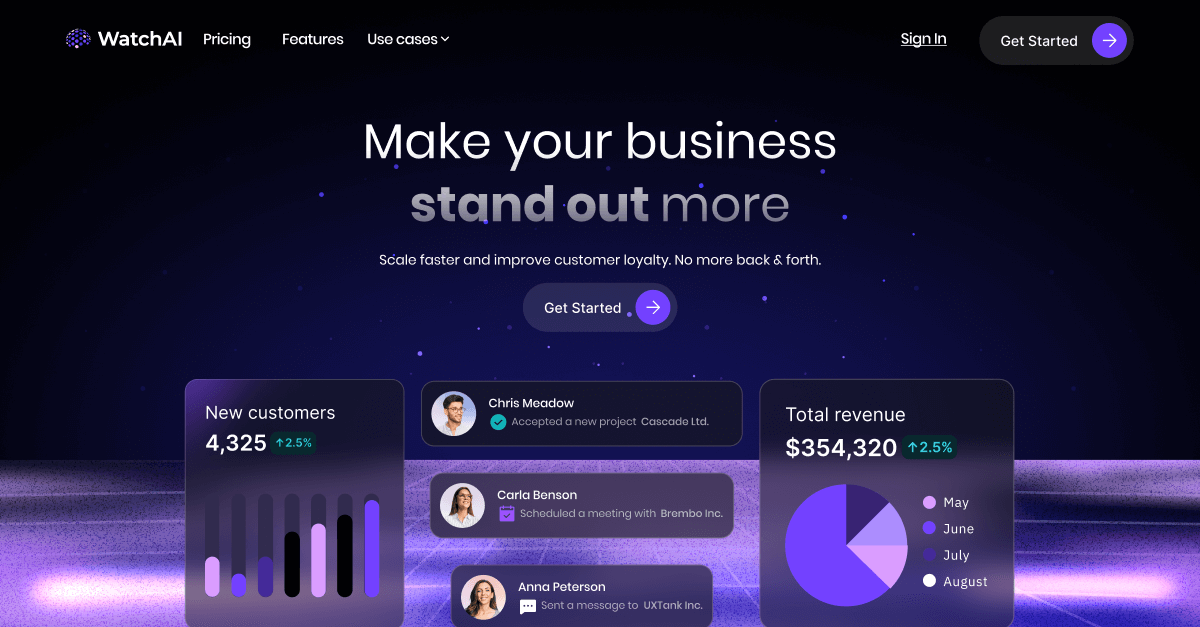 Pricing | WatchAI - Webflow Ecommerce Website Template